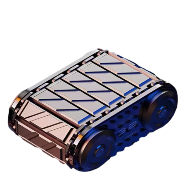 Cool Tank Fidget Roller – Metal ADHD Autism Stress Relief Toy for Adul